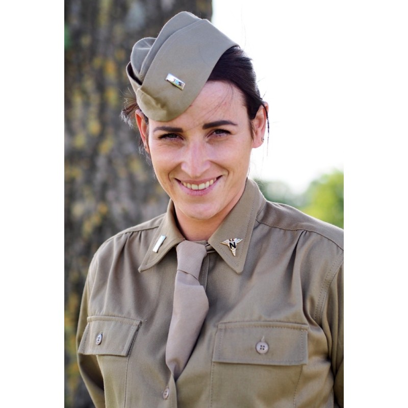 “GARRISON CAP” WOMAN WEDGE-STYLE CAP